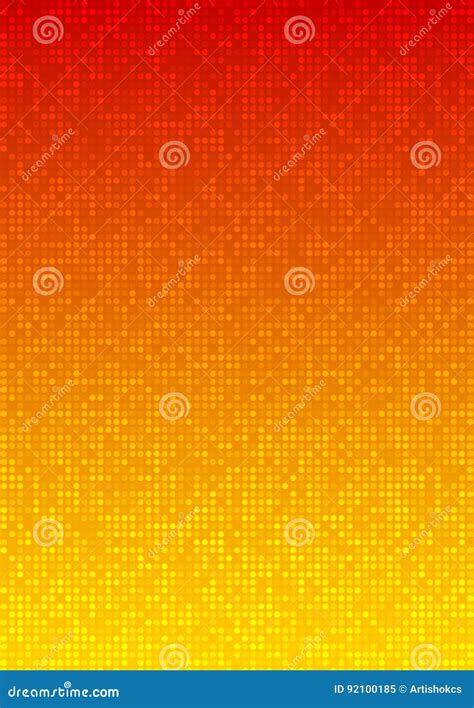 Abstract Colorful Vector Technology Circle Pixel Digital Gradient