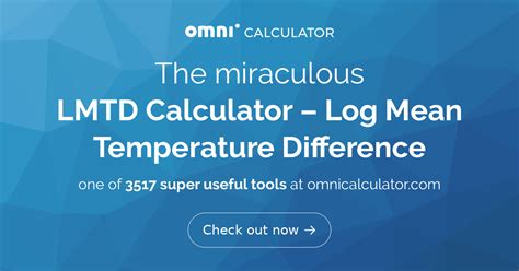 Lmtd Calculator Log Mean Temperature Difference