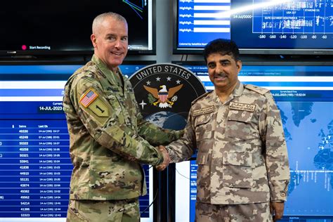 Usspacecom Hosts Qatari Delegation United States Space Command Article Display