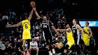 Highlights San Antonio Spurs 126 Utah Jazz 122 12262022 By San