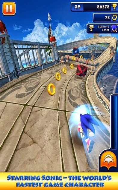 Sonic Dash 1 12 0 Mod Apk Unlimited Rings Stars Android Download