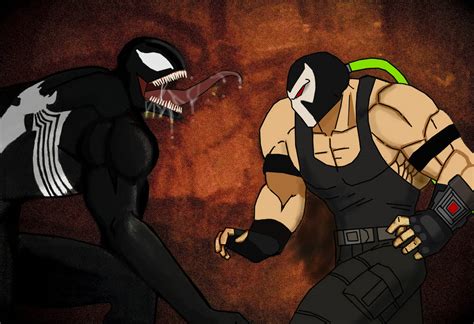 Venom Vs Bane By Xraydro99 On Deviantart