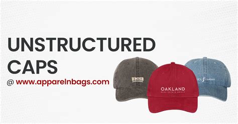 Shop Budget Friendly Custom Unstructured Hats Apparelnbags