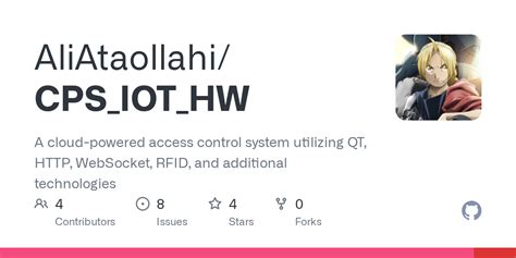 Github Aliataollahi Cps Iot Hw A Cloud Powered Access Control System Utilizing Qt