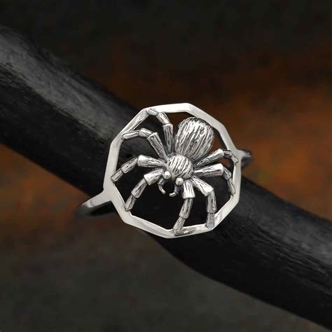 Sterling Silver Spider Ring