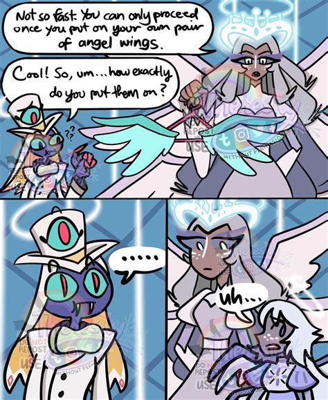 An Angels Wings Oc Rhazbinhotel
