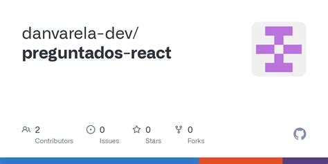 GitHub Danvarela Dev Preguntados React