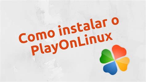 Como Instalar O PlayOnLinux No UBUNTU YouTube