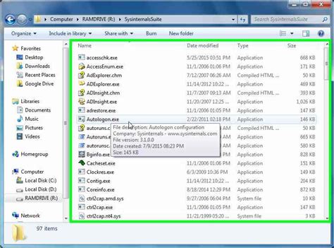 Autologon Sysinternals