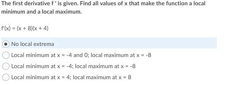 Solved Use The Given Graph Of Fx To Find The Intervals On