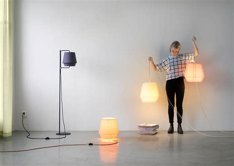 Note Design Studio Wraps Elements Lights In Soft Hued Fabric