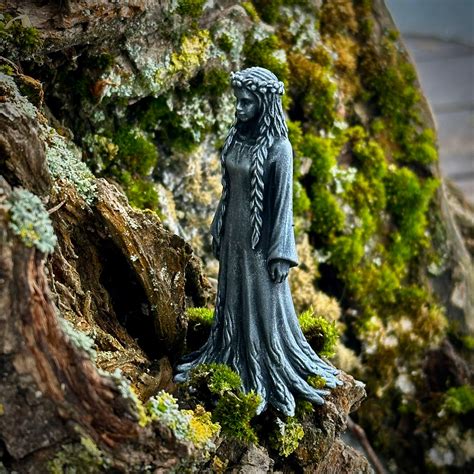 Mavka Slavic Forest Nymp Figurine Polymer Resin Etsy