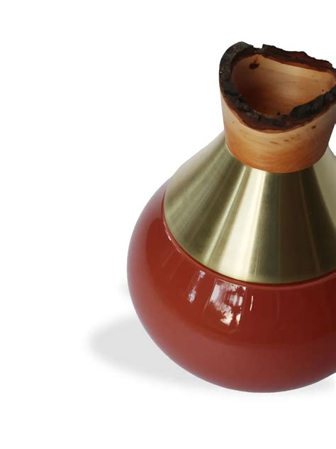 Utopia And Utility India 2 Small Stacking Vessel Set Of Two Red