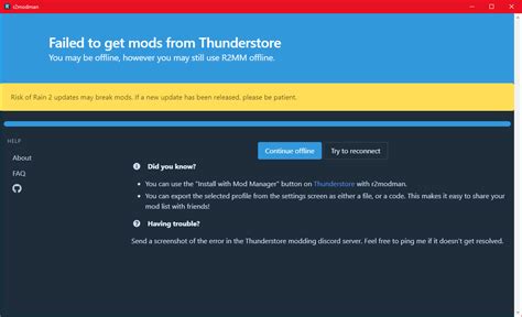 Bug Mod Manager Cant Connect · Issue 317 · Ebkrr2modmanplus · Github