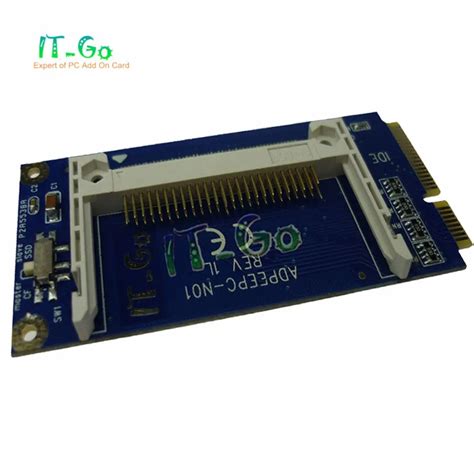 Aliexpress Com Buy IT GO Mini PCIe CF Converter Card Mini PCI E To CF Card Type I II Adapter