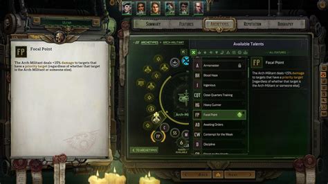 Warhammer 40K Rogue Trader Best Ulfar Build Guide GameSkinny