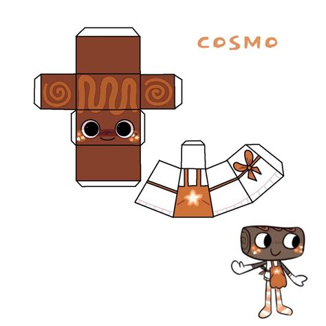 Cosmo Dandys World Papercraft In 2024 Paper Doll Template Paper Doll