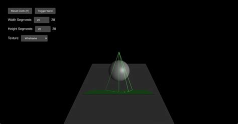 3d Cloth Physics Simulation