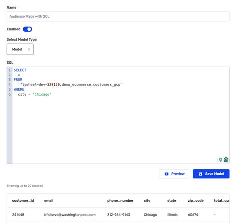 build audiences using sql growthloop docs