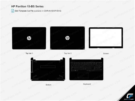 Toshiba Satellite L Cut File Template Cutfilelabs