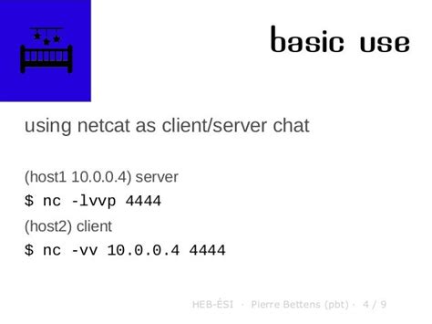 Netcat In 5 Slides