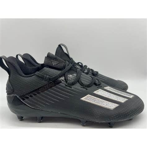 Adidas Shoes Adidas Adizero Football Cleats Eh277 Black Silver Mens