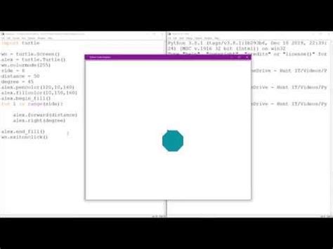 Python Turtles Part Using Colours In Python Python Turtle Python Turtle