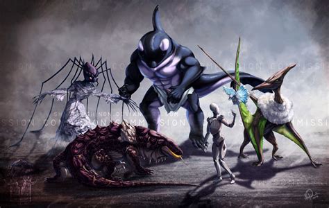 Shinons Art Blog — Commission Fakemon Team