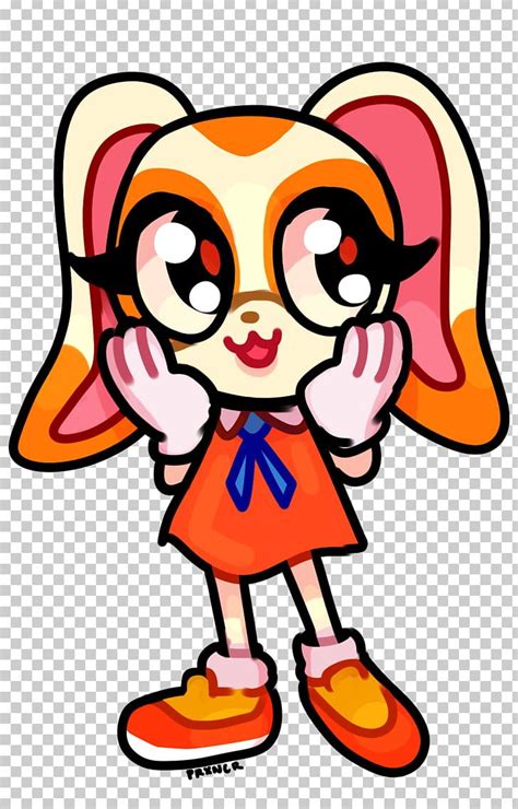 Cream The Rabbit Sonic The Hedgehog Fan Art Character Png Clipart Art
