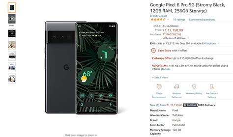 Google Pixel 6 Pro Appears On Amazon India But Buyers Beware Gizmochina