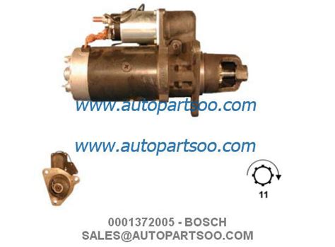 0001372005 0986020880 Bosch Starter Motor 24v 62kw 11t Motores De