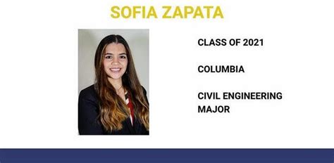 Sofia Zapata Is Blue And Gold Hall Of Fame Inductee Chi Epsilon