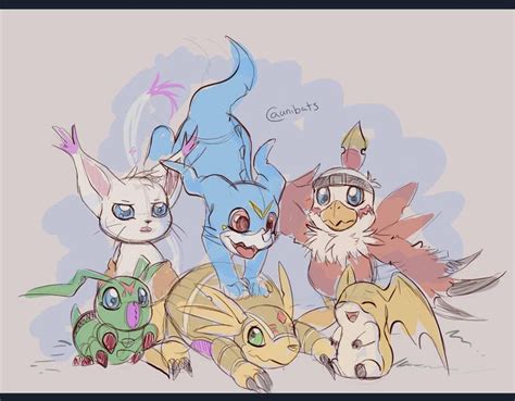 Veemon ☍ Digimon Digital Monsters Digimon Digimon Adventure 02