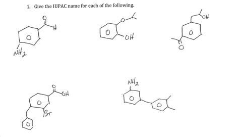 Solved Iupac Naming Question With Aromatics Please Help Me Solved Iupac Naming Question With Aromatics Please Help Me