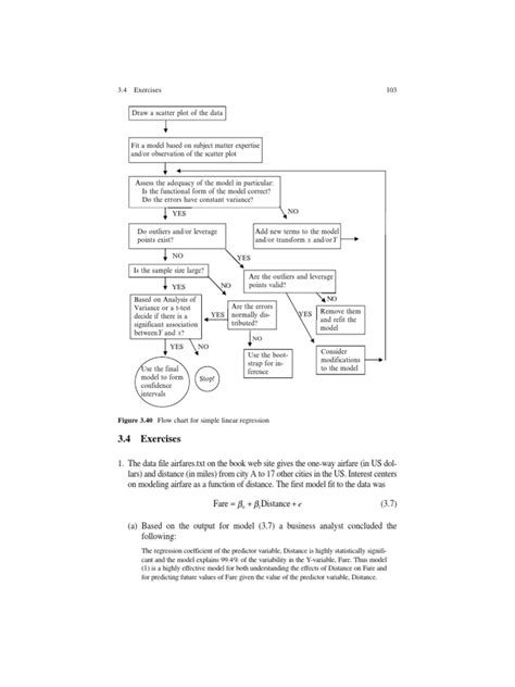 34 Exercises Fare Distance Pdf Errors And Residuals