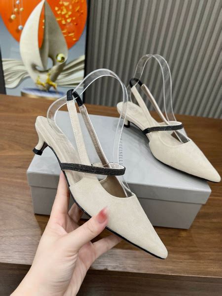 Кроссовки Женский Девочки Brunello Cucinelli Натуральная кожа Воловья кожа Фитнес Бодибилдинг