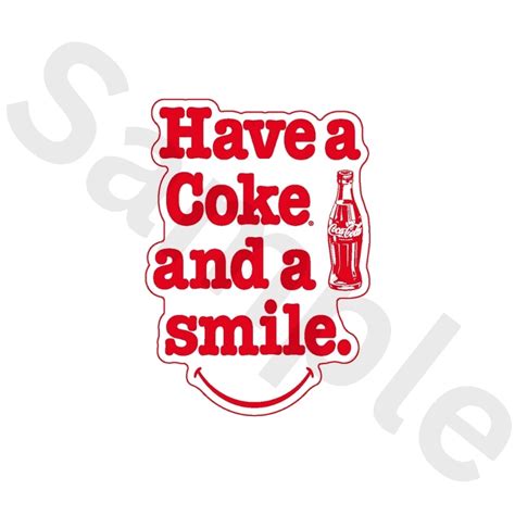 Tiny Hong Kong Bus Model Shop Tiny 精品 Coca Cola貼紙 003 Tiny Style Coca Cola Sticker 003