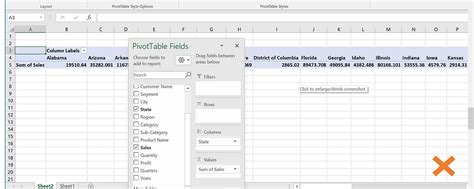 Summarizing The Data Using Pivot Tables In Excel Basics