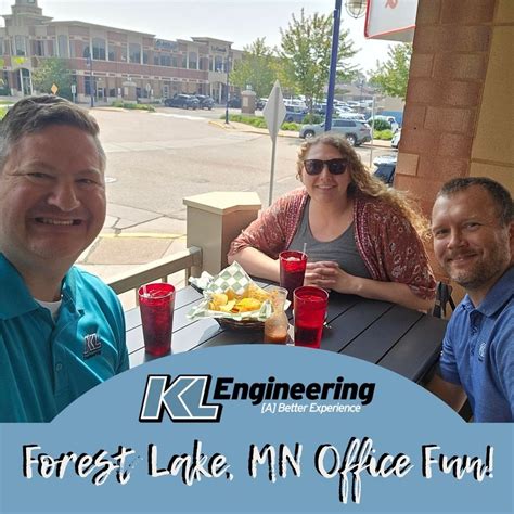 Forest Lake Mn Office Fun Kl Engineering