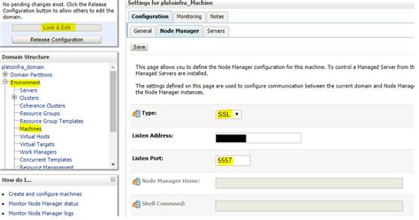 Set Ssl Attributes For Managed Servers