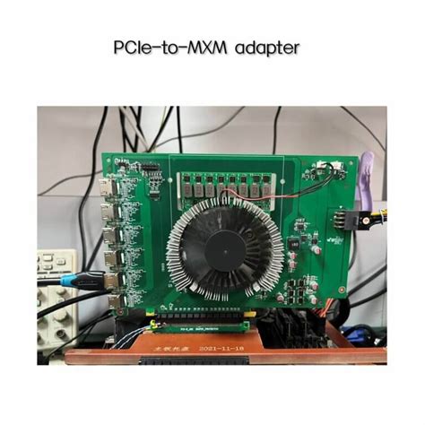 MXM Tools PCIe To MXM Adapter Support MXM GPUs Modules X VSION GRAPHICS CARD