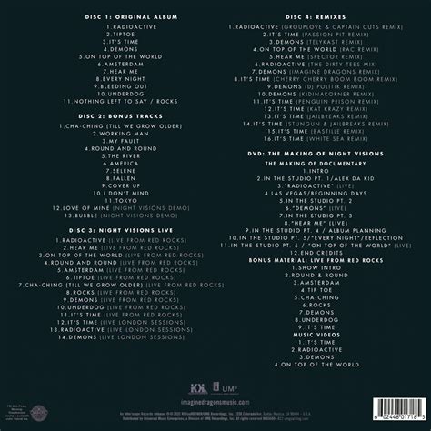 Imagine Dragons Night Visions Deluxe