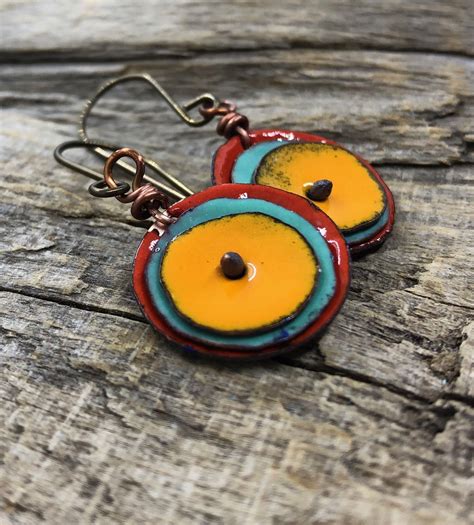 Torch Fired Enamel Jewelry