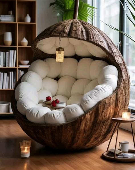 Coconut Bed Cozy Room Decor Cute Bedroom Decor Dream House Decor