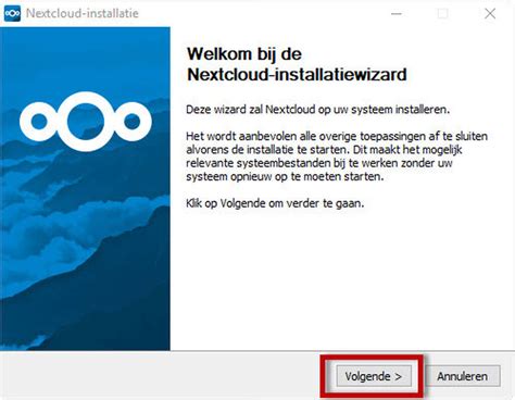 Nextcloud Installeren En Configureren Op Windows Lees Hoe