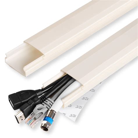 Tv Cable Hider 62 8in Pvc Cord Hider Cable Management