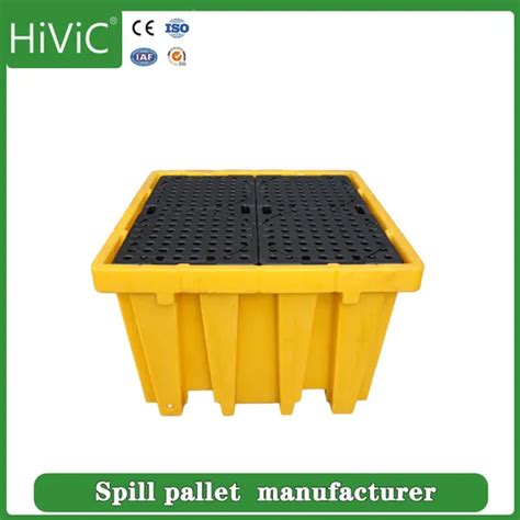 Rotomolding 100 Virgin 120l Drum Storage Spill Containment Pallets