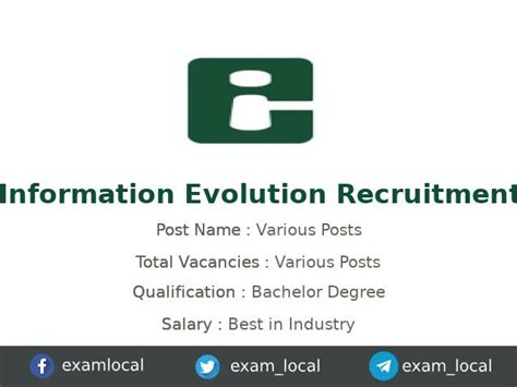 Information Evolution Recruitment 2023 Various Research Analyst Jobs
