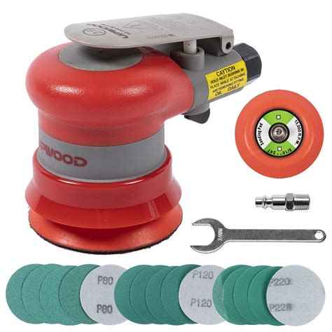 Pneumatic Random Orbital Sander 3 Inch Light Weight Palm Sander 332