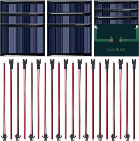 3v 65 X 48 Mm Micro Mini Zonnepaneel Draagbaar En Compact Voor Doe